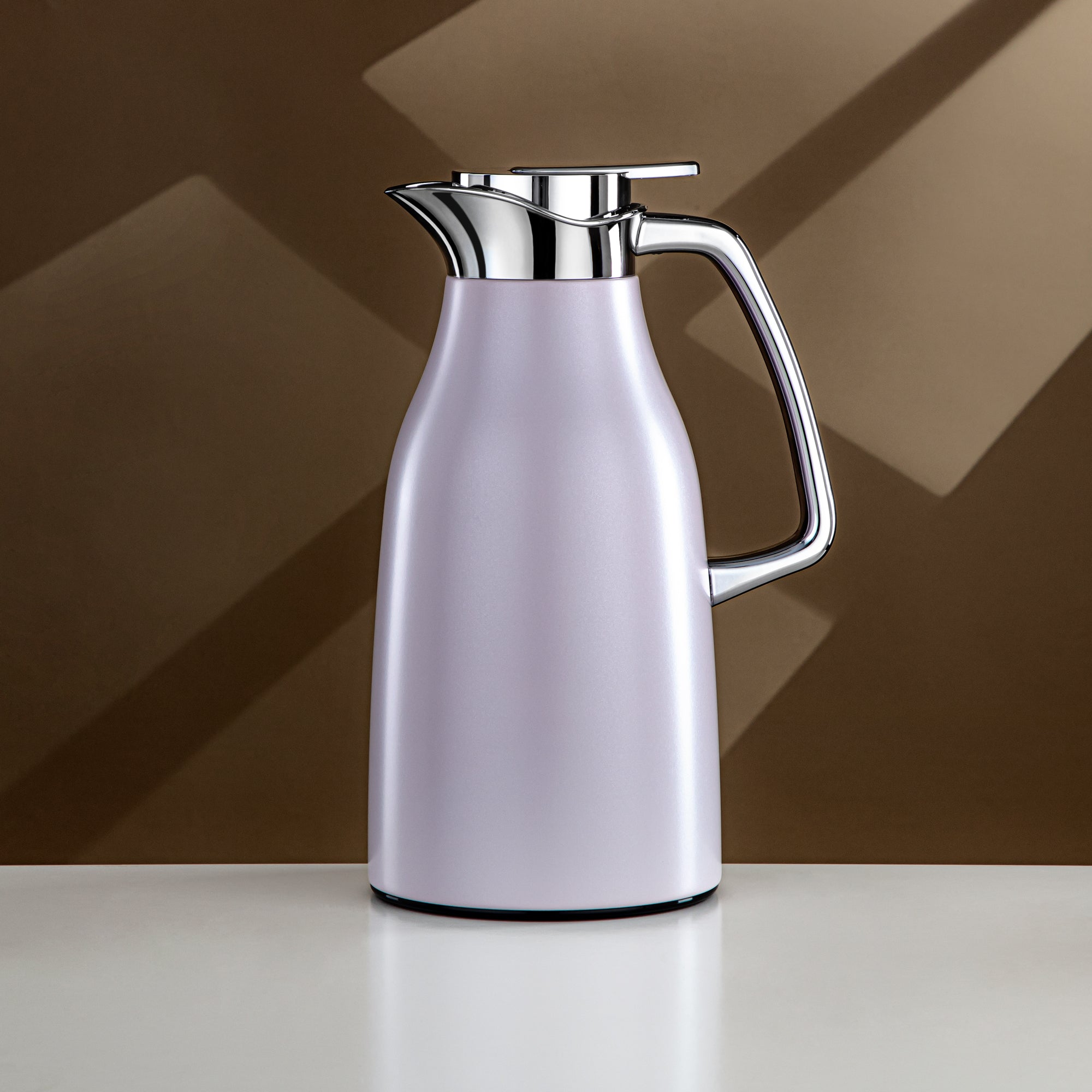 Almarjan 1.3 Liter Vacuum Flask Light Purple & Silver - RGC-1300Q404YZ